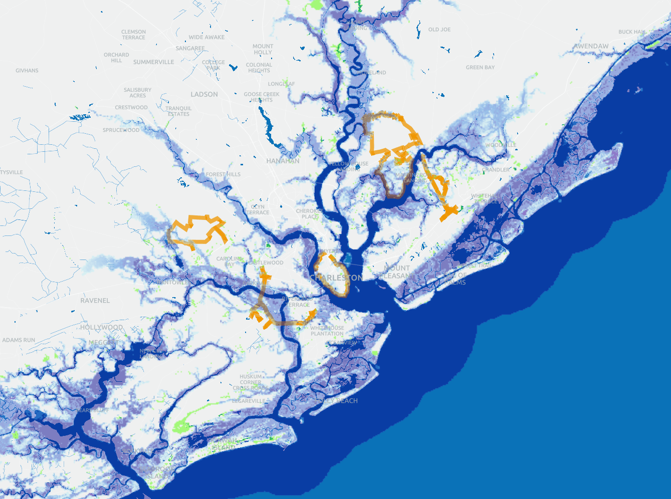 Mapping the Changing Coast with the Southern Environmental Law Center | Stamen