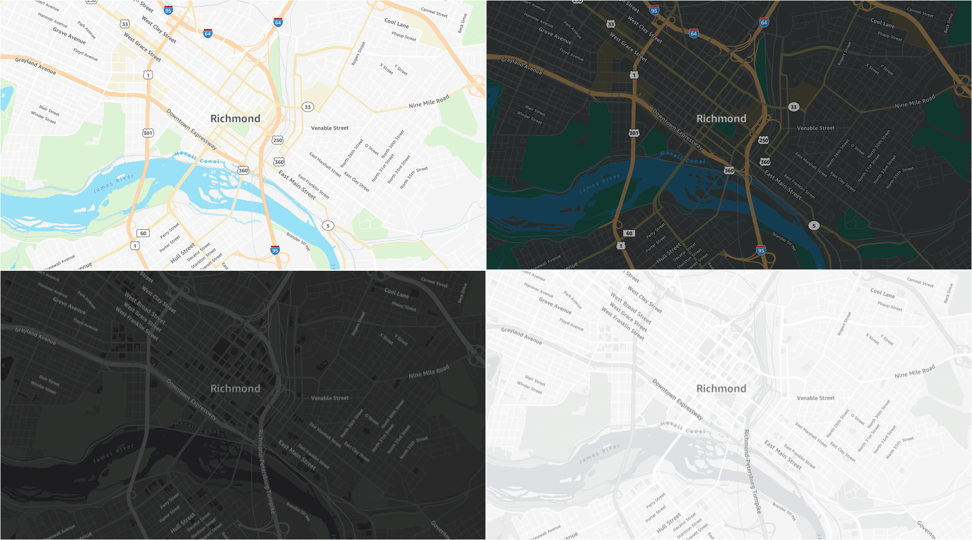 Open Data Maps for AWS | Stamen