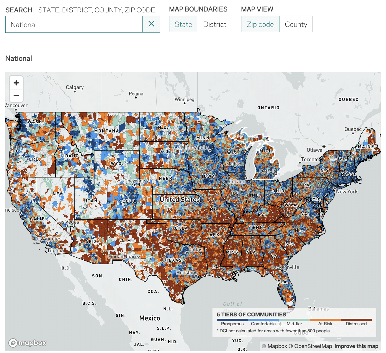 Pulling back the curtain on economic disparity with the Distressed ...