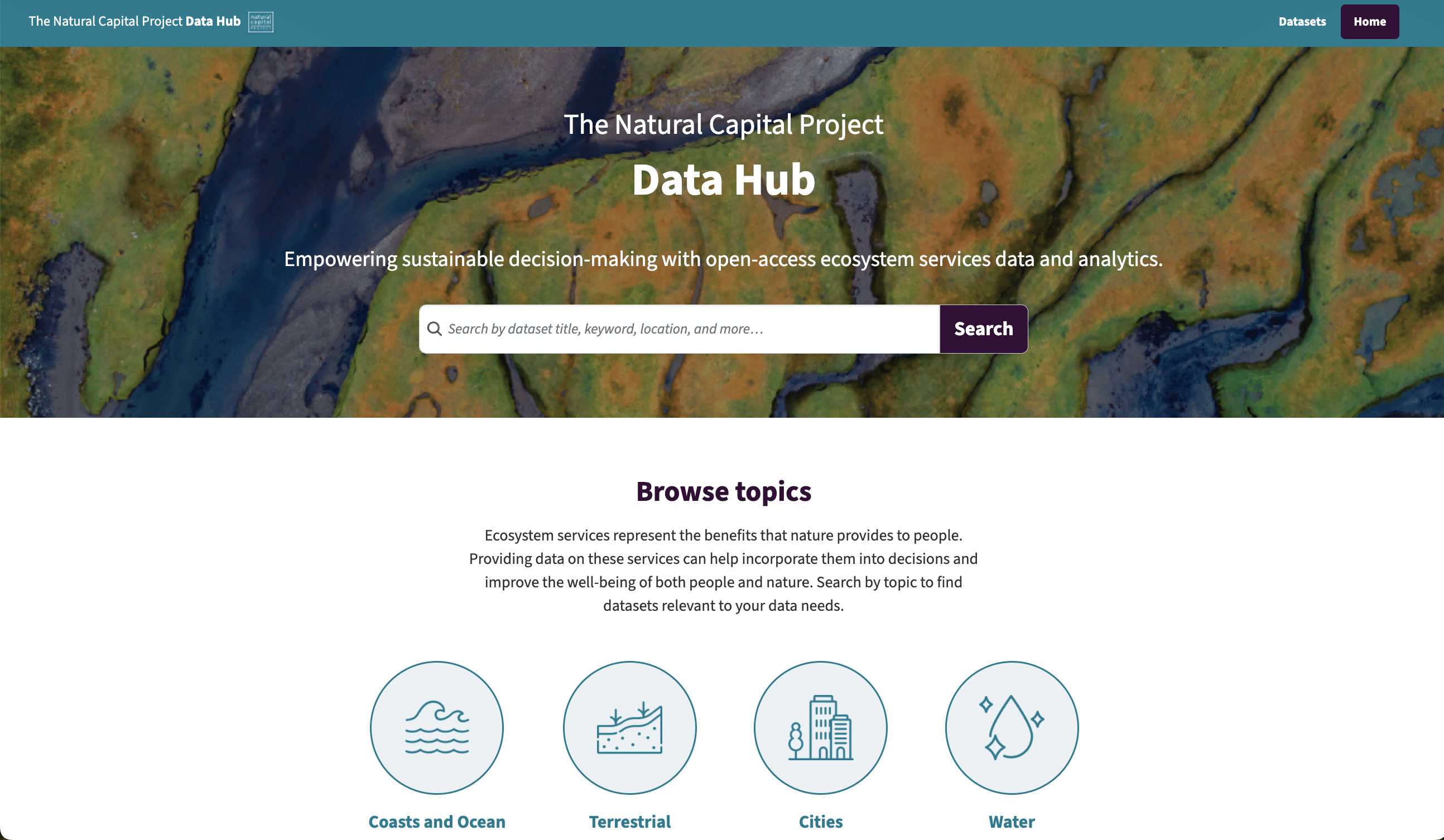 Building a data platform for Natural Capital Project | Stamen