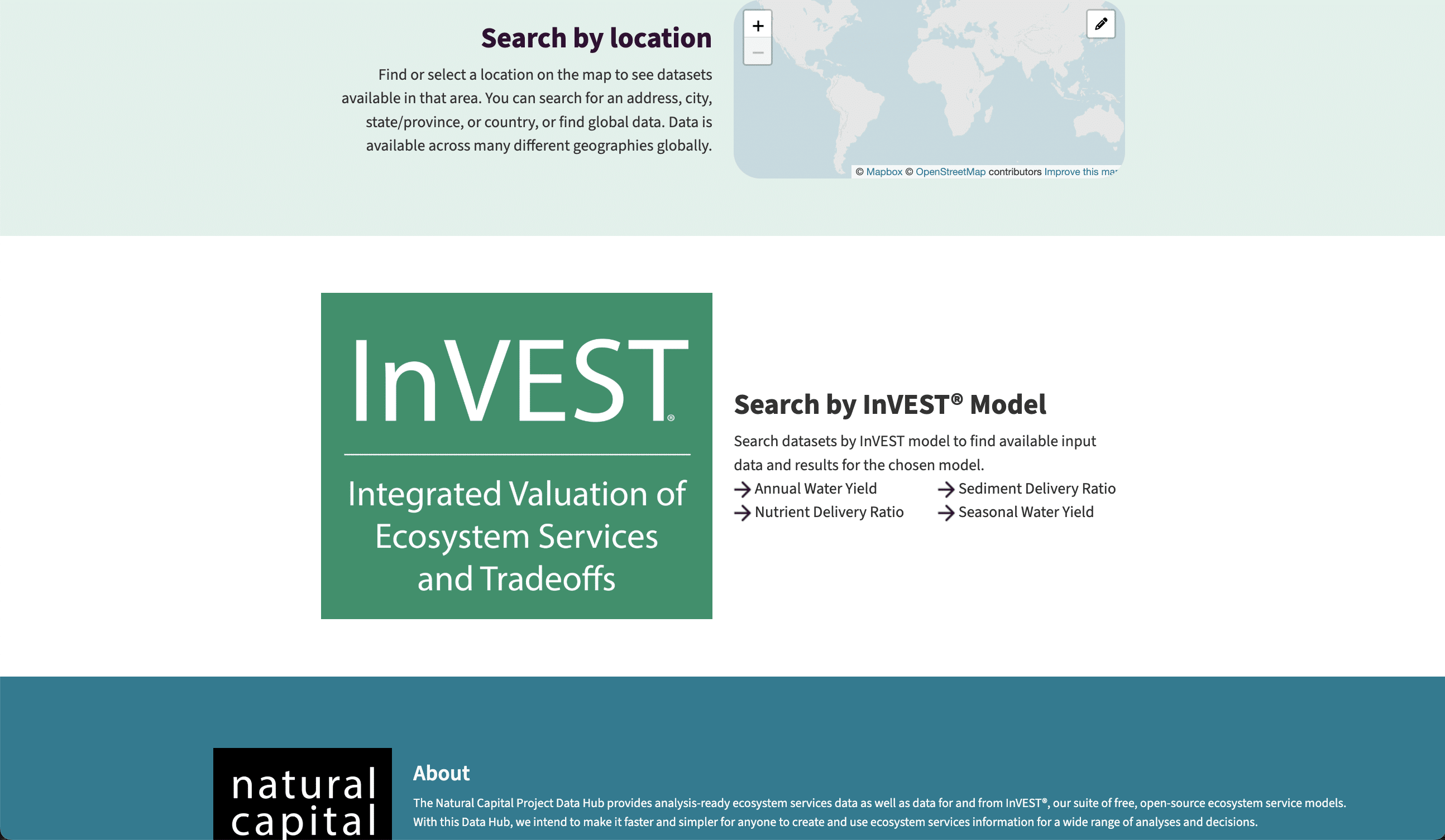 Building a data platform for Natural Capital Project | Stamen
